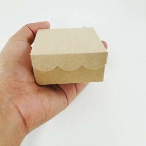 Scallop Box, Treat Box, Scallop Treat Boxes, Wedding Treat Box, Kraft ...
