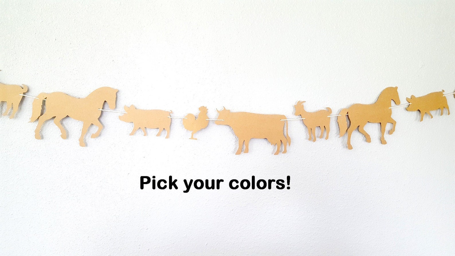 Farm Animals Banner, Farm Banner, Livestock Banner, Farm Party Banner ...