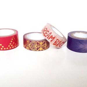 Destash Washi Tape, Washi Tape Bundle, Gold Foil Washi, Boho Washi ...