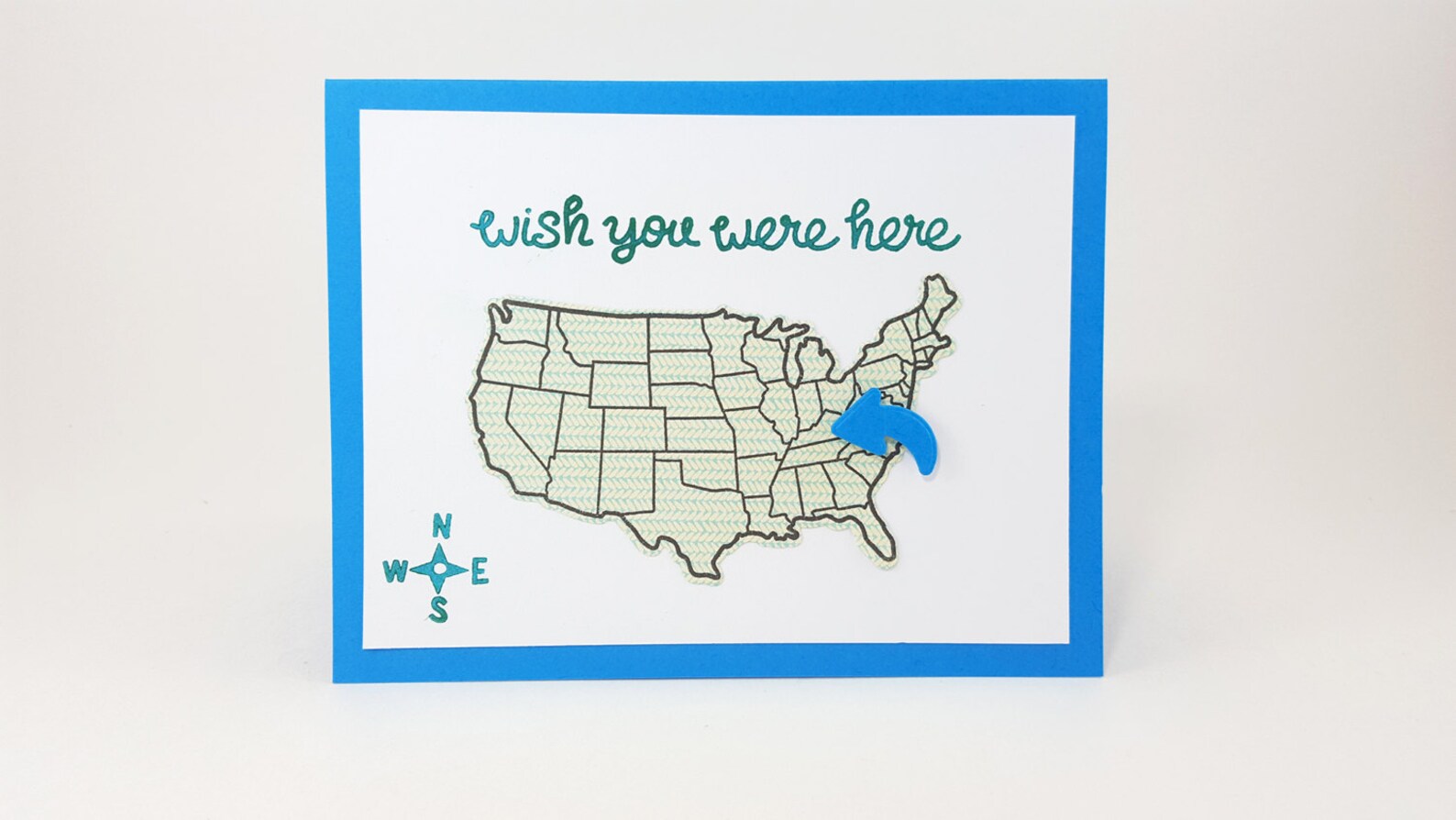 Wish You Were Here Card Personalized Card Missing You Card - Etsy