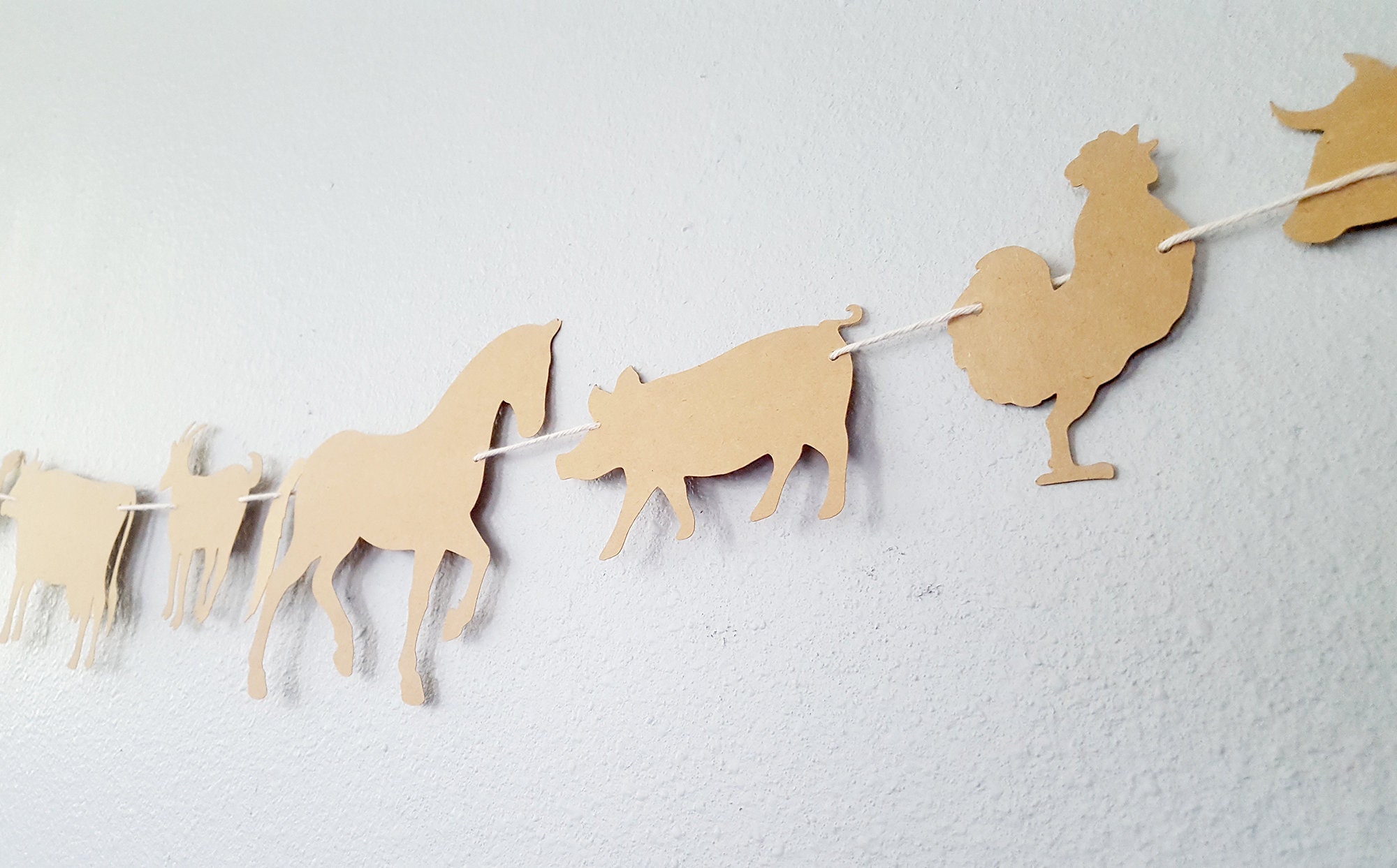 Farm Animals Banner, Farm Banner, Livestock Banner, Farm Party Banner ...