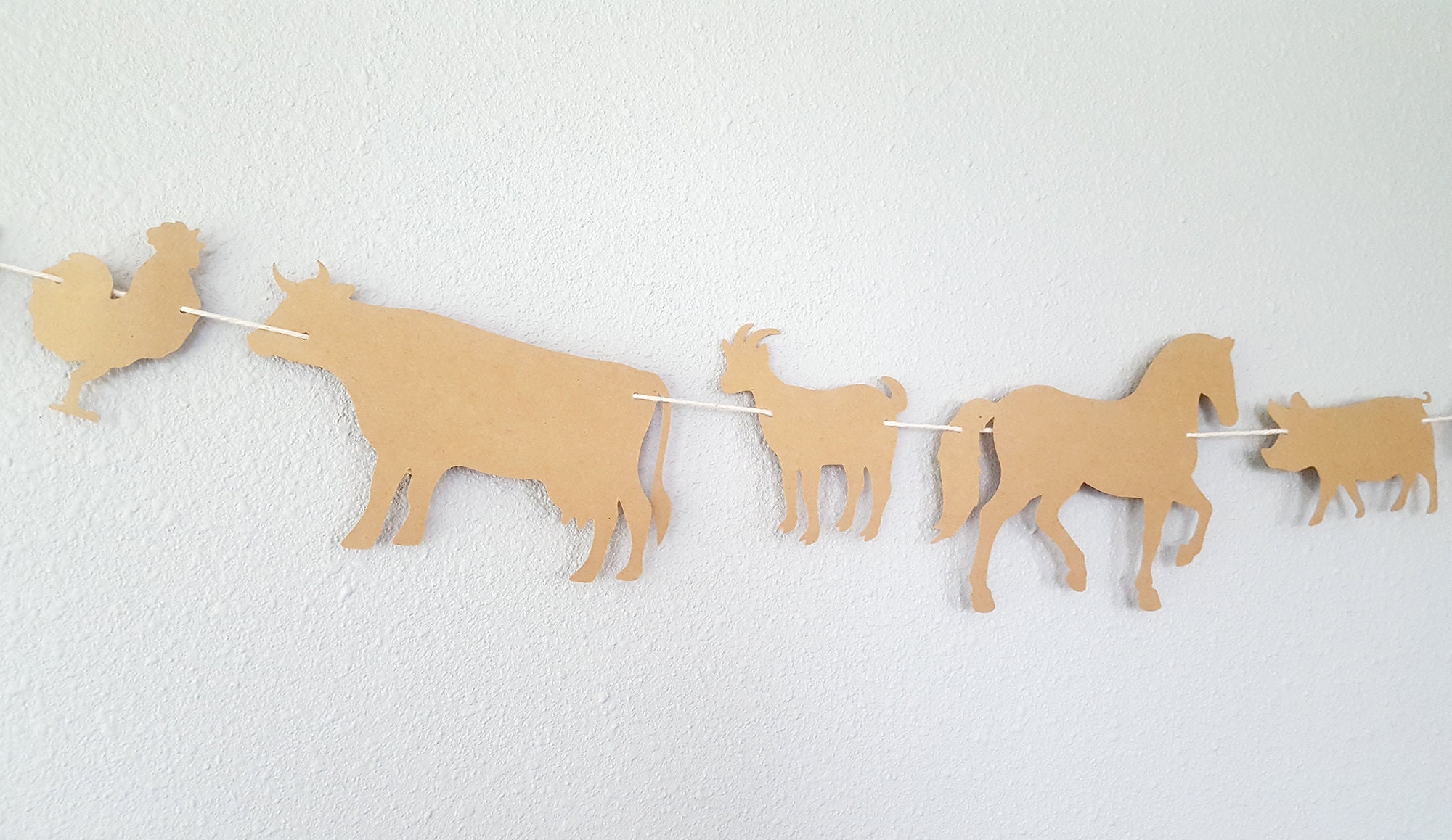 Farm Animals Banner, Farm Banner, Livestock Banner, Farm Party Banner ...