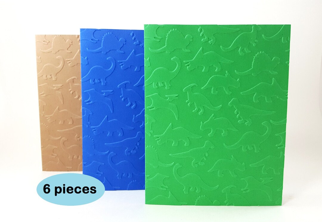 Dinosaur Cards, Dinosaur Blank Cards, Embossed Dinosaurs, Blank Cards ...