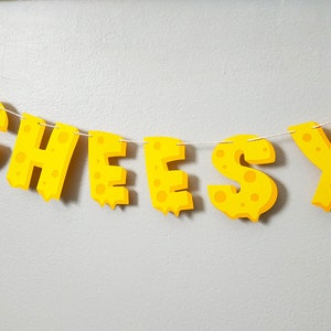 Cheese Banner, Cheesy Decor, Fondue Party, Cheese Sign, Charcuterie ...