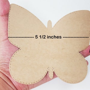 Large Butterfly Die Cuts, Jumbo Butterfly Cut Outs, Butterfly Notes ...
