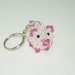 Beaded Pig, Pig Keychain, Beaded Pig Keychain, Pink Pig, Cute Piggy ...