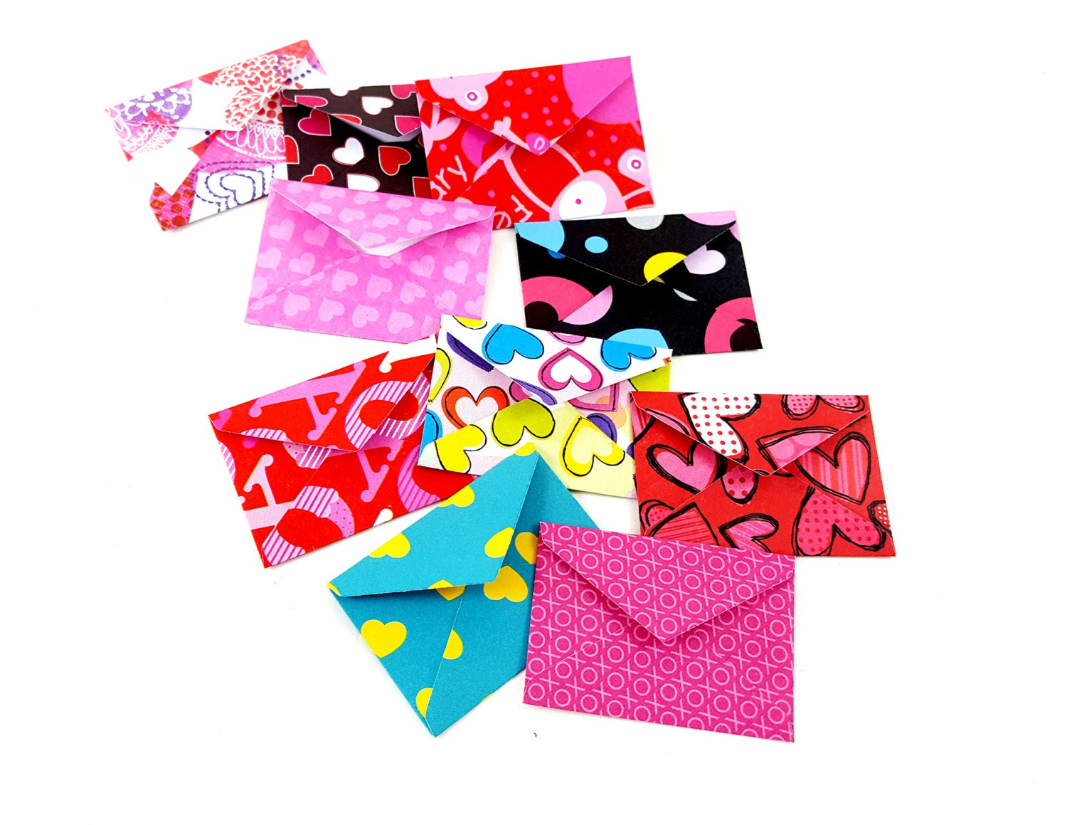 Mini Valentine Envelopes Tiny Valentine Envelopes Mini | Etsy