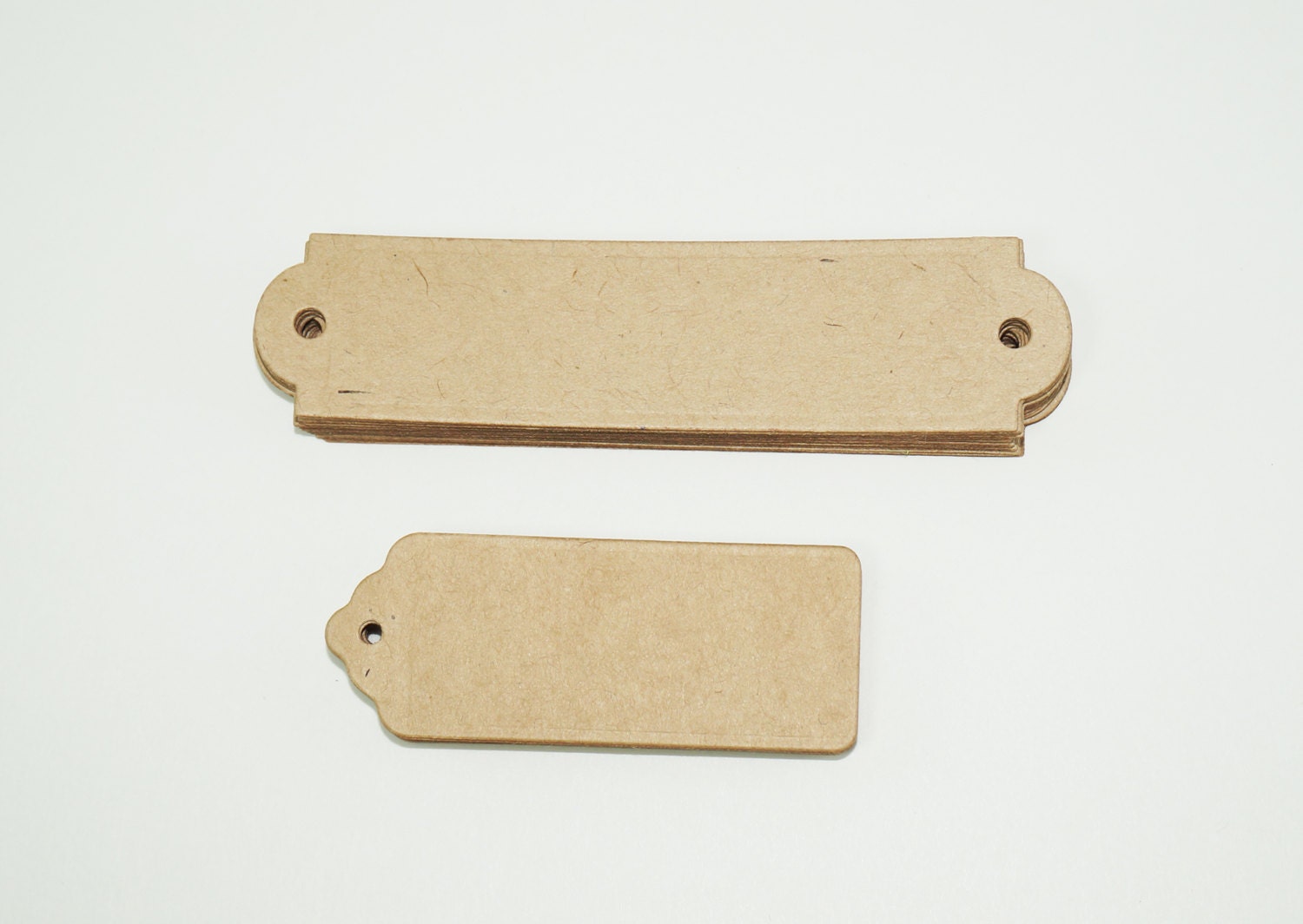 Kraft Tags Long Tags Rectangle Tags Label Tags Cardstock | Etsy