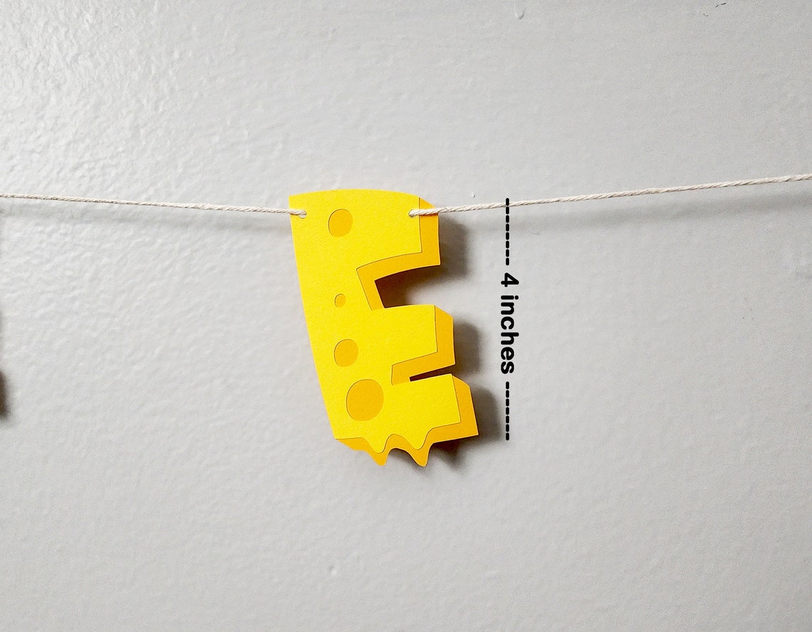 Cheese Banner Cheesy Decor Fondue Party Cheese Sign - Etsy