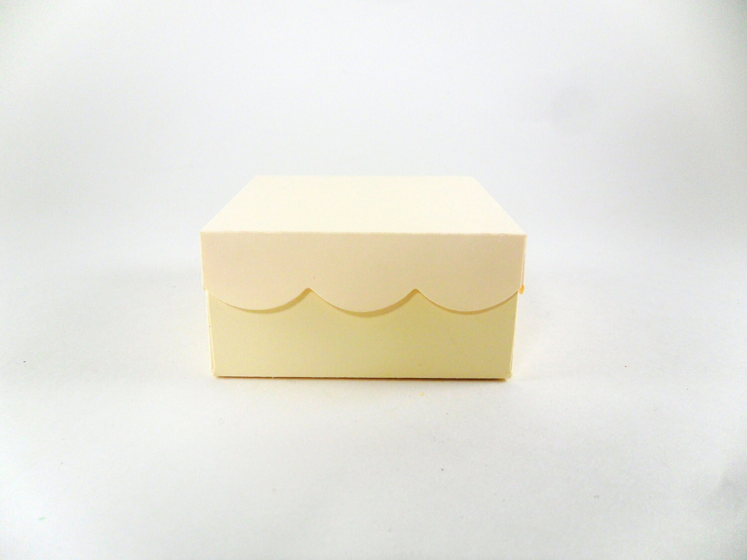 Scallop Box Treat Box Scallop Treat Boxes Wedding Treat - Etsy