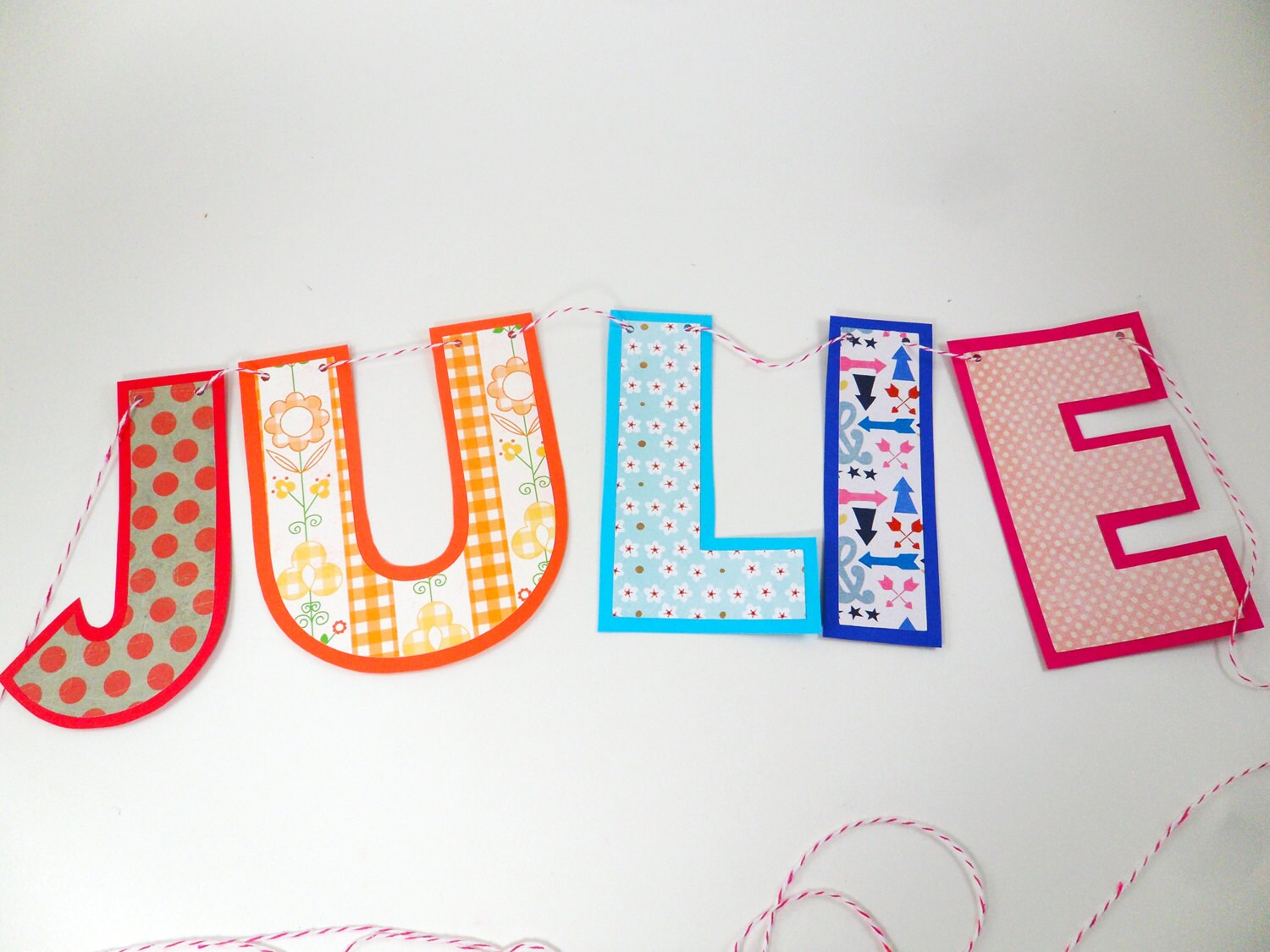 Girl Name Banner Personalized Banner Baby Girl Banner - Etsy