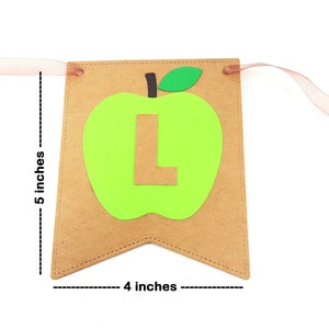 Thankful Banner, Apple Banner, Fall Banner, Thanksgiving Banner, Autumn ...