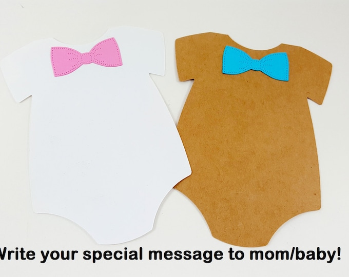 Baby Shower Message Notes, Message to Mom, Baby Shower Decor, Notes for ...