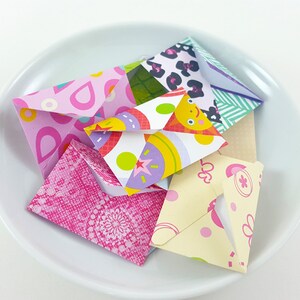 Mini Envelopes, Tiny Envelopes, Small Envelopes, Set of Tiny Envelopes ...