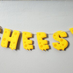 Cheese Banner, Cheesy Decor, Fondue Party, Cheese Sign, Charcuterie ...