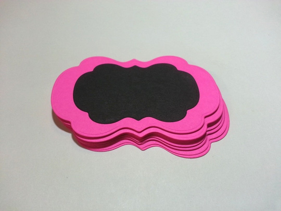 Fancy Tag, Fancy Layered Tag, Flourish Tags, Wedding Tags, Favor Tags ...