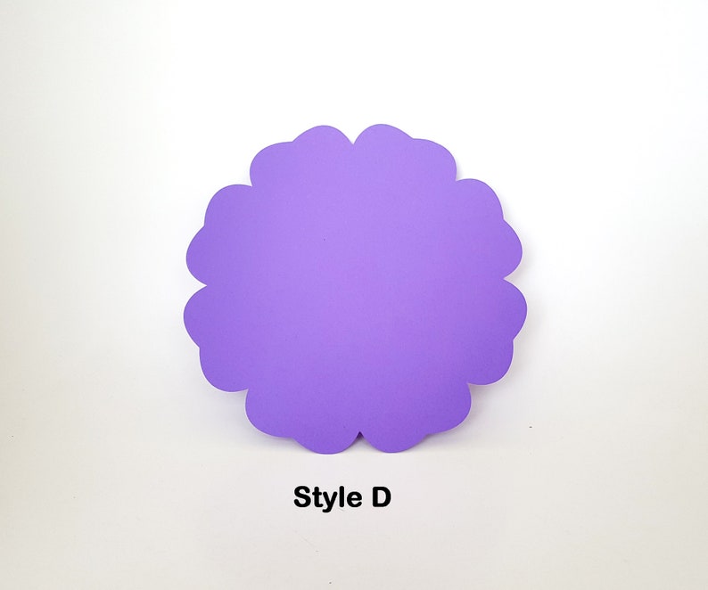 Jumbo Flowers Jumbo Paper Flowers Extra Large Cardstock - Etsy