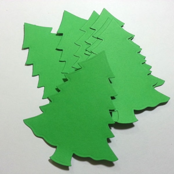 Tree Die Cuts - Etsy