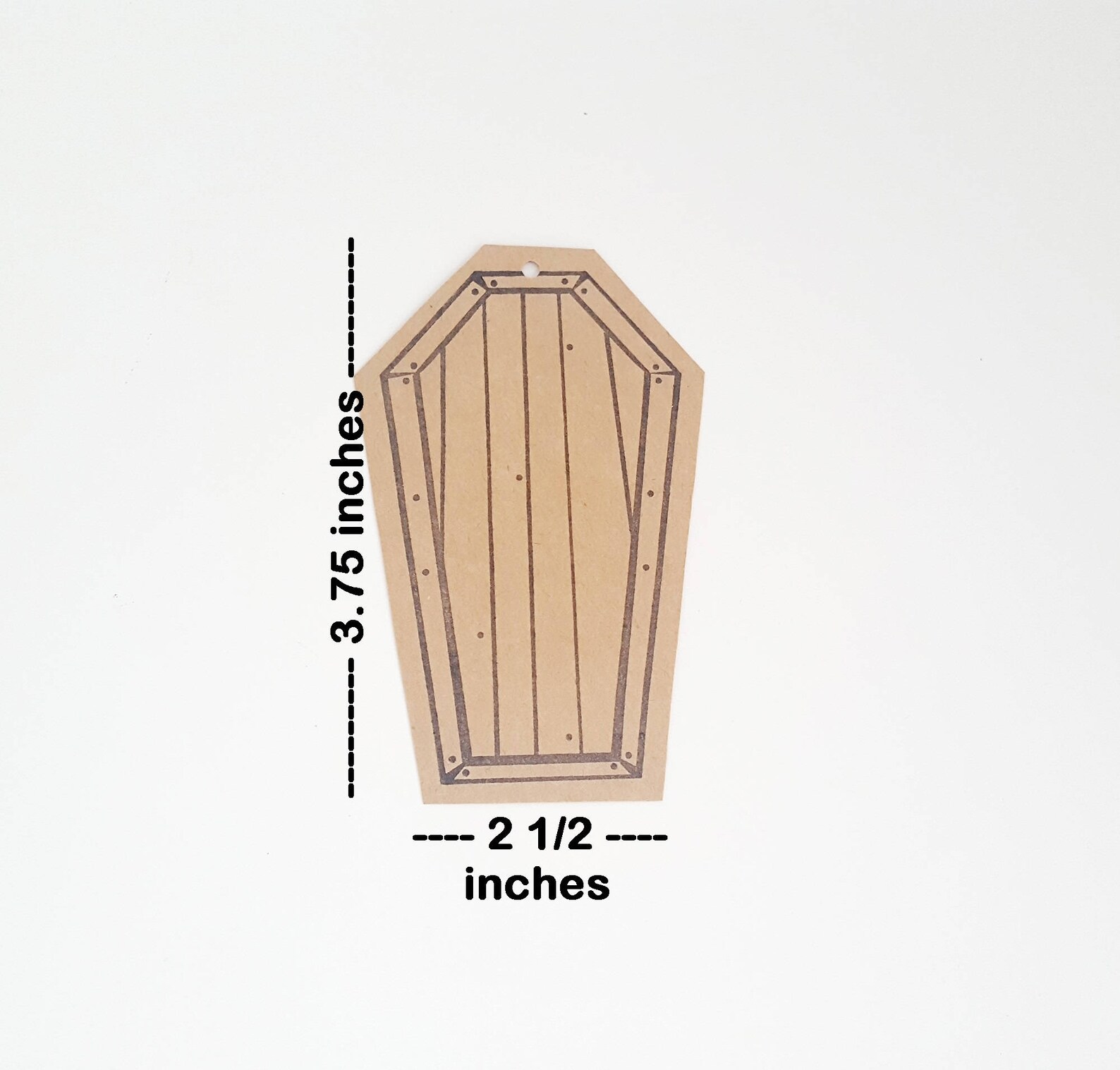 Coffin Tags Coffin Gift Tags Wood Coffin Tags Wooden Coffin - Etsy