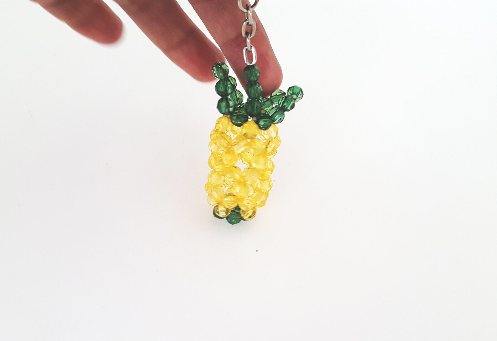 Pineapple Keychain, Beaded Pineapple, Pineapple Accessories, Pine Apple ...