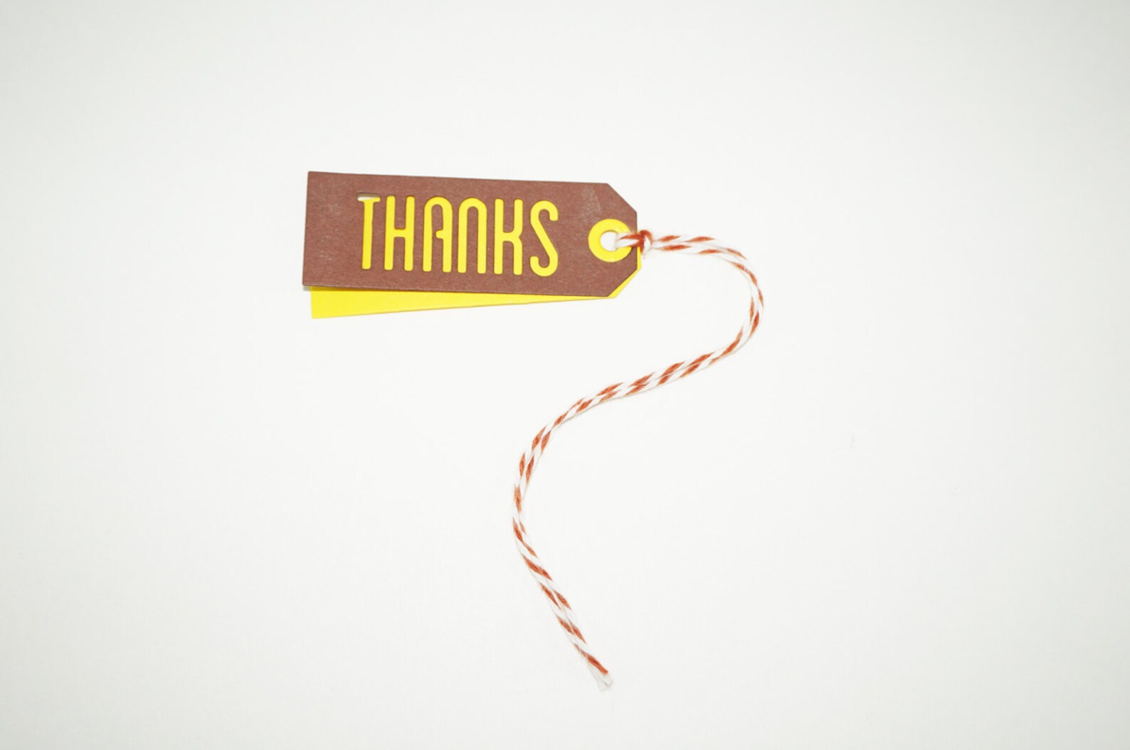 Thank You Tags Thanks Tags Thanksgiving Tag Double Tag - Etsy