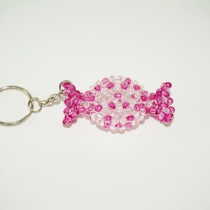 Beaded Candy Keychain Sweet Keychain Beaded Keychain Candy - Etsy