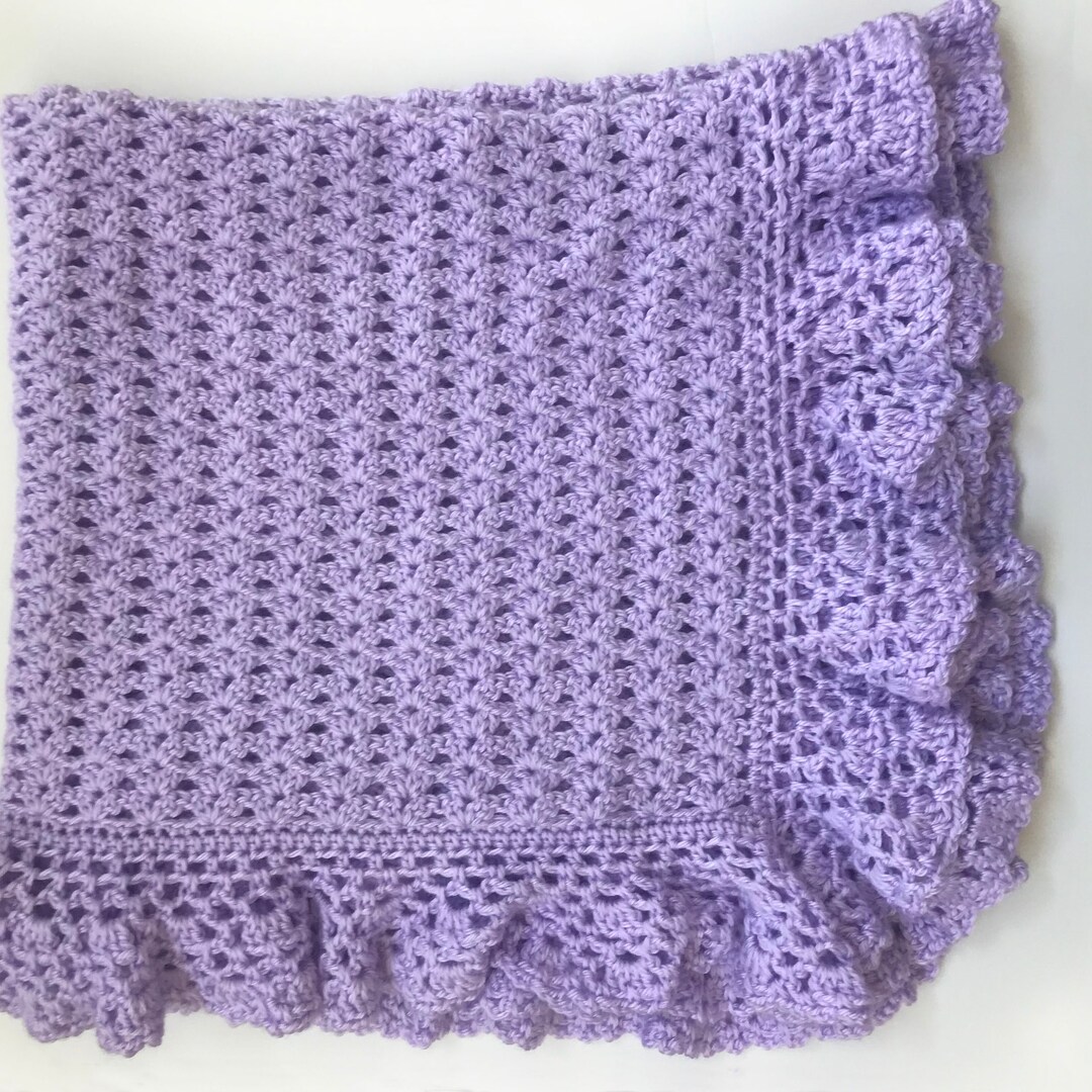 Crochet Baby Blanket Pattern - Heirloom Lace -easy Crochet Patterns by ...