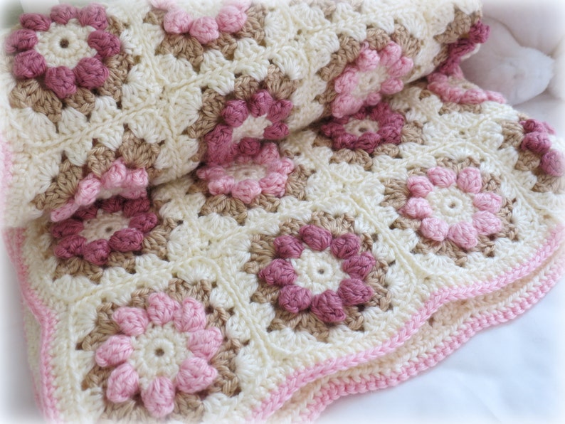 Crochet Nursery Rug Pattern Crochet Baby Blanket Pattern - Etsy
