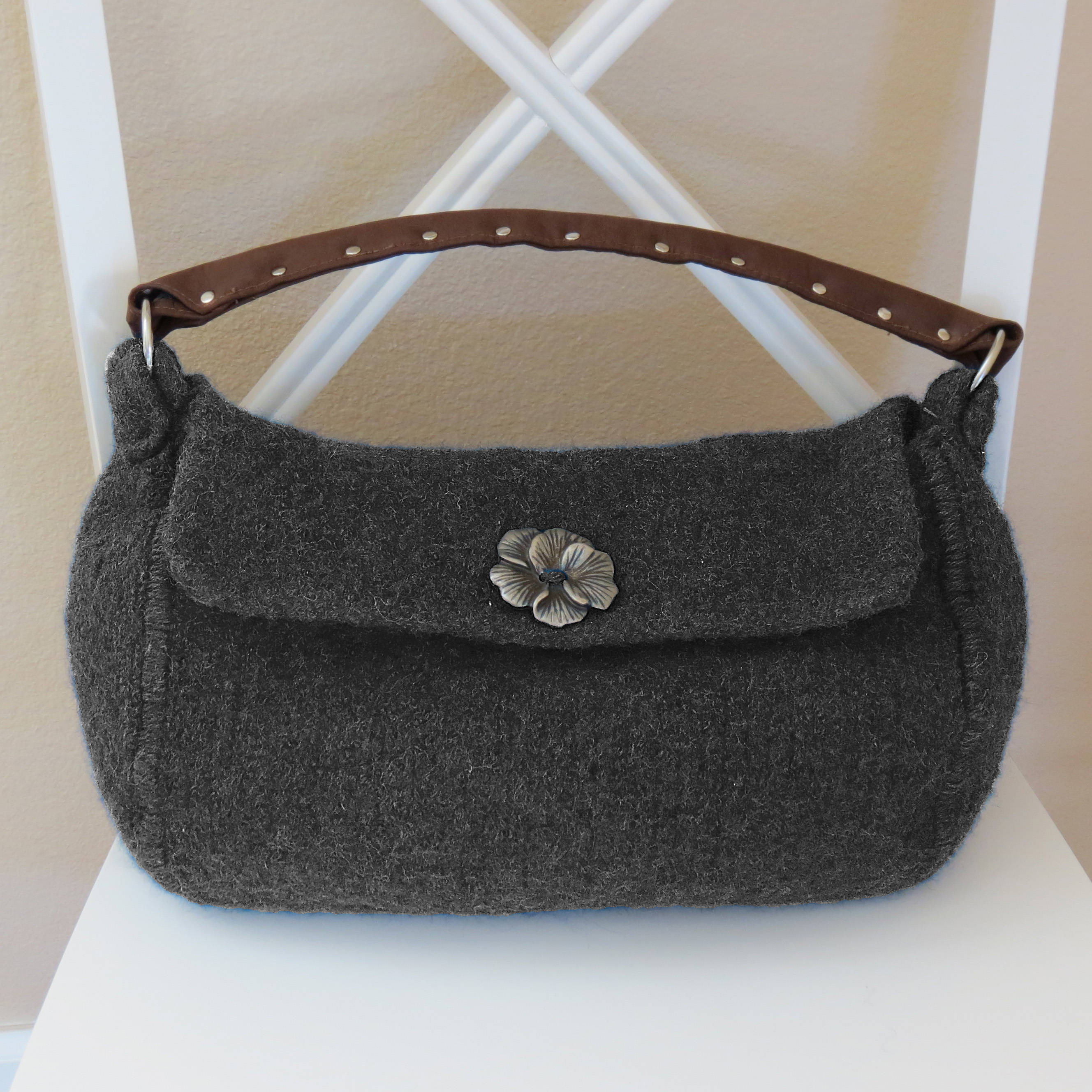 Knit Bag Pattern, Felted Purse Pattern, Felted Purse, Knitted Purse ...