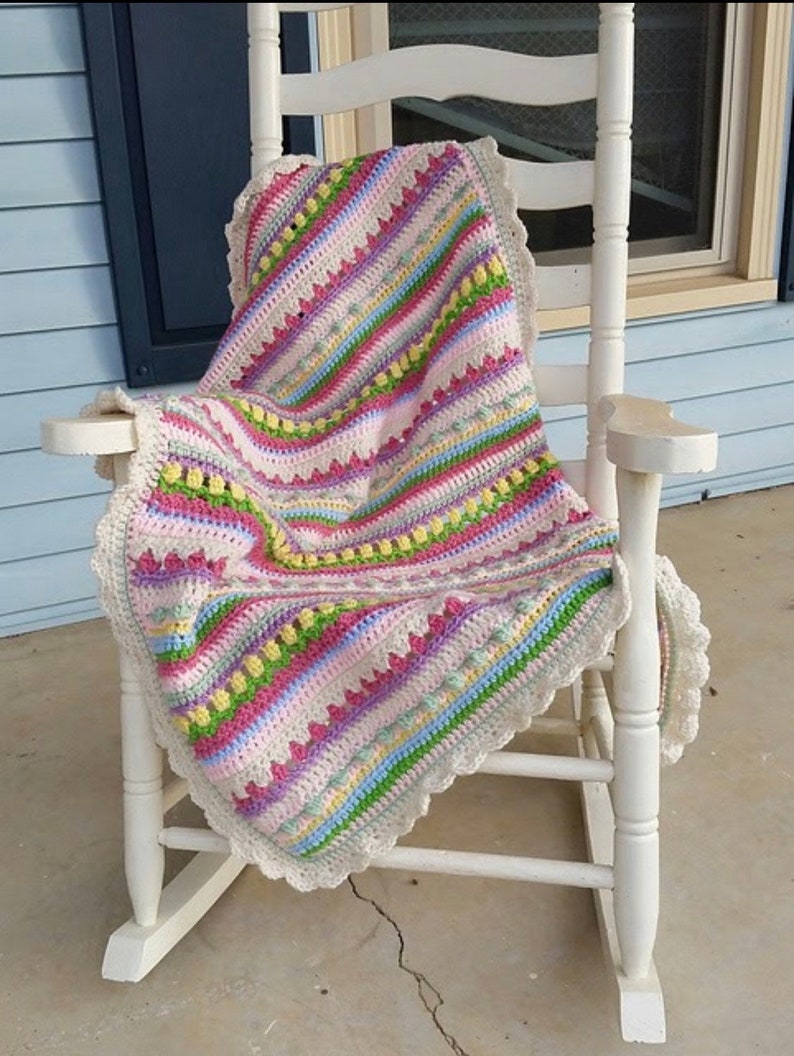Crochet Baby Blanket Pattern - Confetti Baby Blanket - Easy Crochet ...