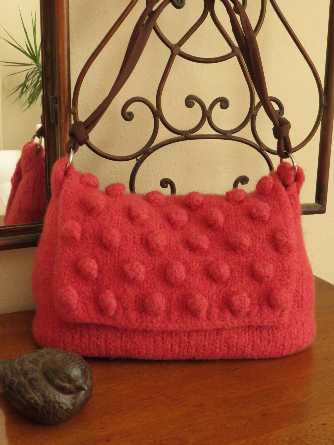 Felted Purse Pattern Knit Bag Pattern Knitted Purse - Etsy