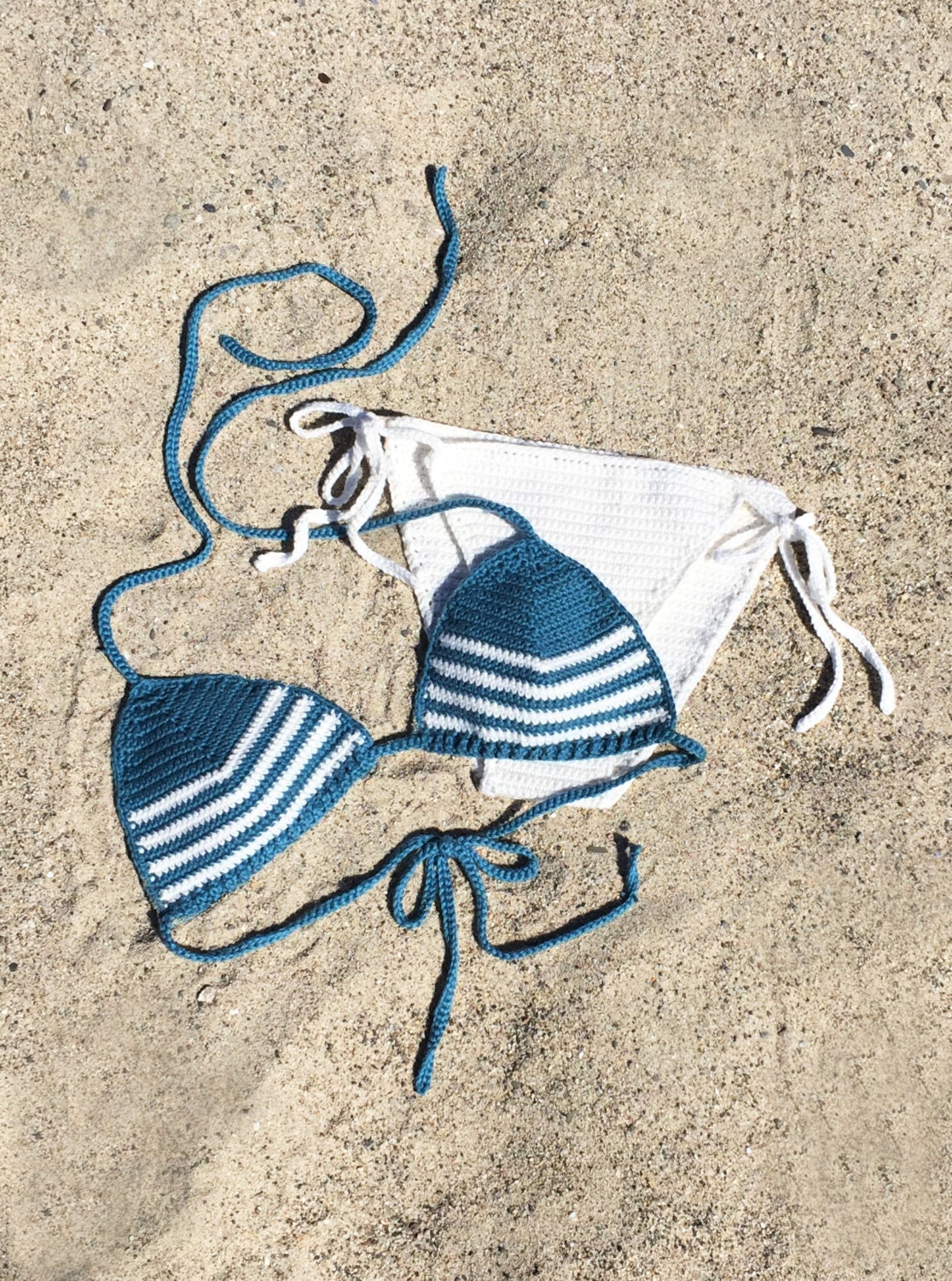 Crochet Bikini Pattern - Brazilian Cut, Boho Crochet Bikini - Easy ...