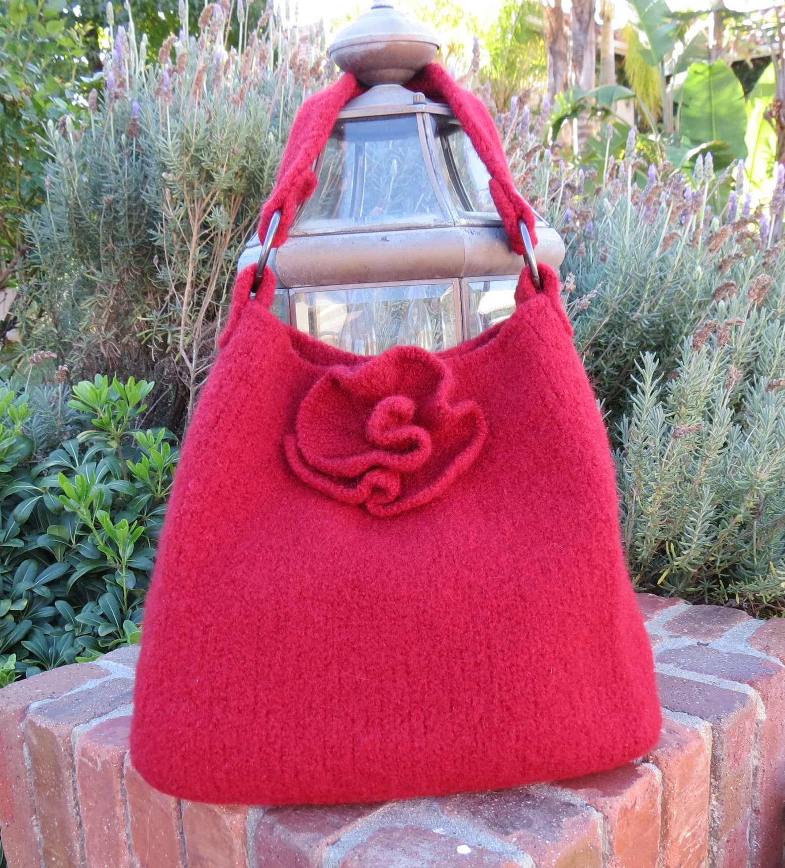 Knit Bag Pattern Felted Purse Pattern Knit Purse Knitting - Etsy Canada