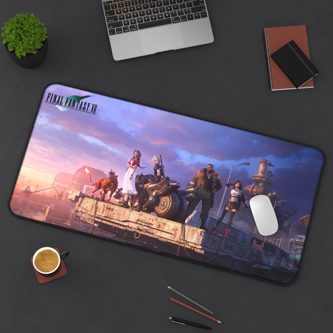 Final Fantasy VII Characters Desk Mat | Gaming Mousepad - Etsy Australia