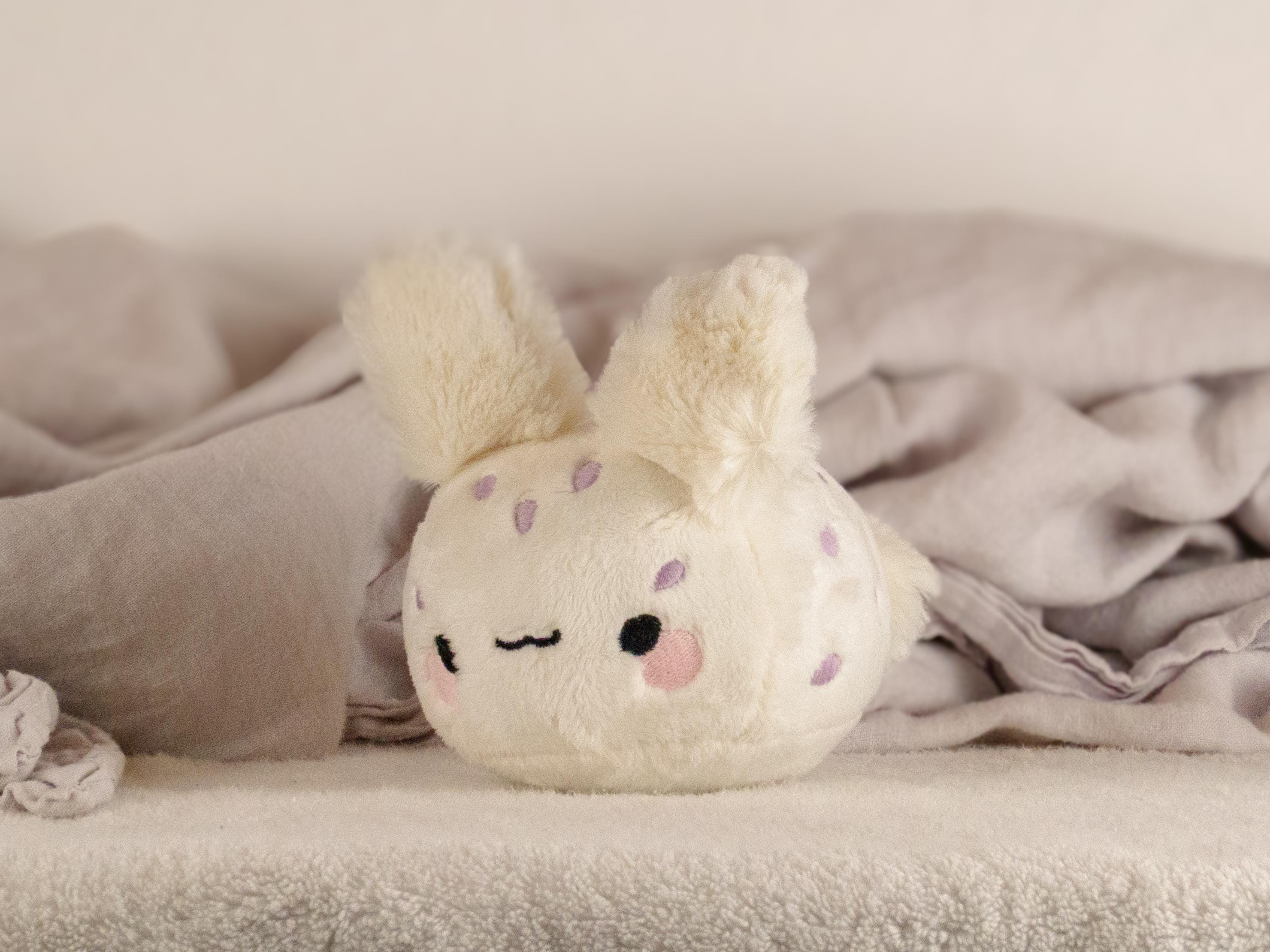 Sea Bunny Slug Plushie - Handmade Stuffie - Etsy