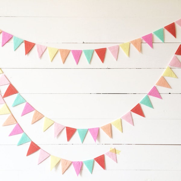 Mini Bunting Flags - Etsy