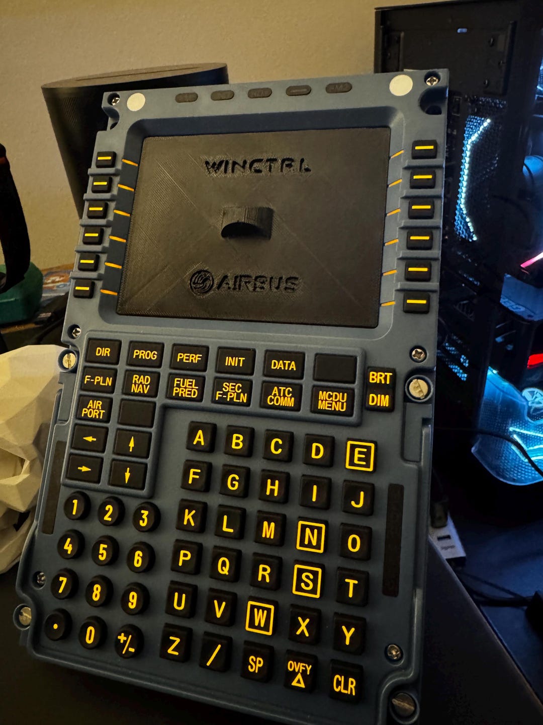 Winctrl Winwing Airbus MCDU Screen Cover - Etsy