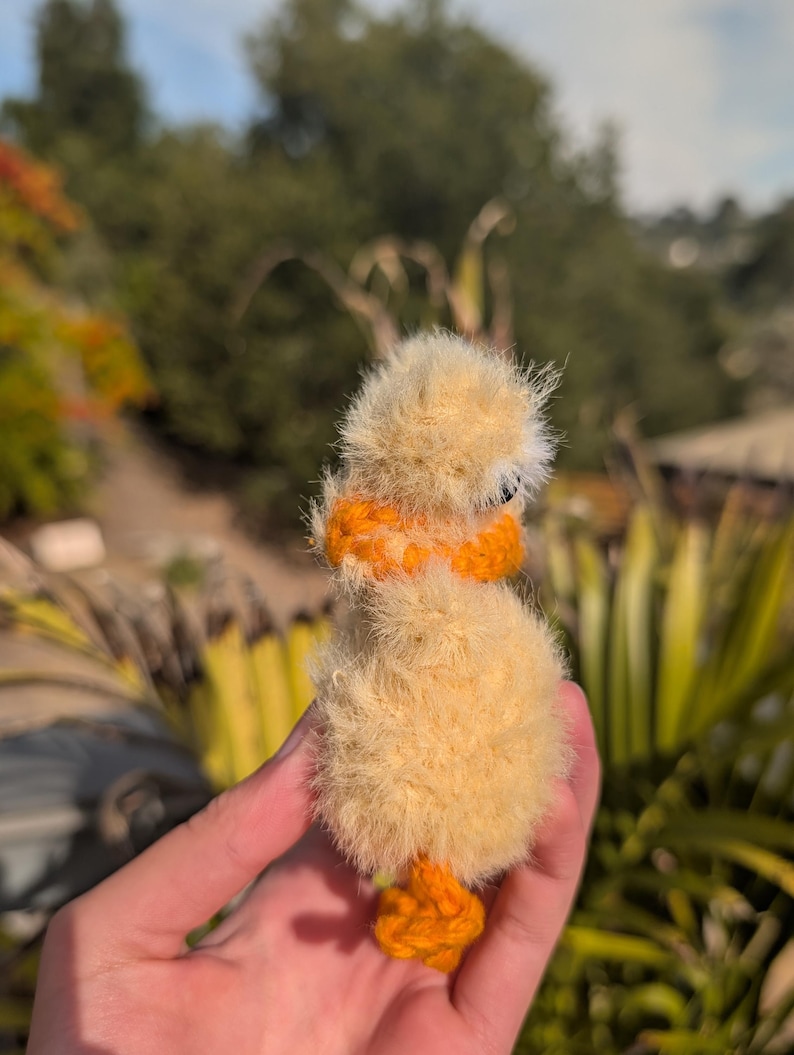 Jorge the Ugly Duckling Keychain - Handmade Amigurumi Bag Plush Charms ...
