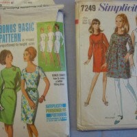 Uncut, Misses Size 14, Vintage Sewing Pattern, Simplicity 7473, Dress ...