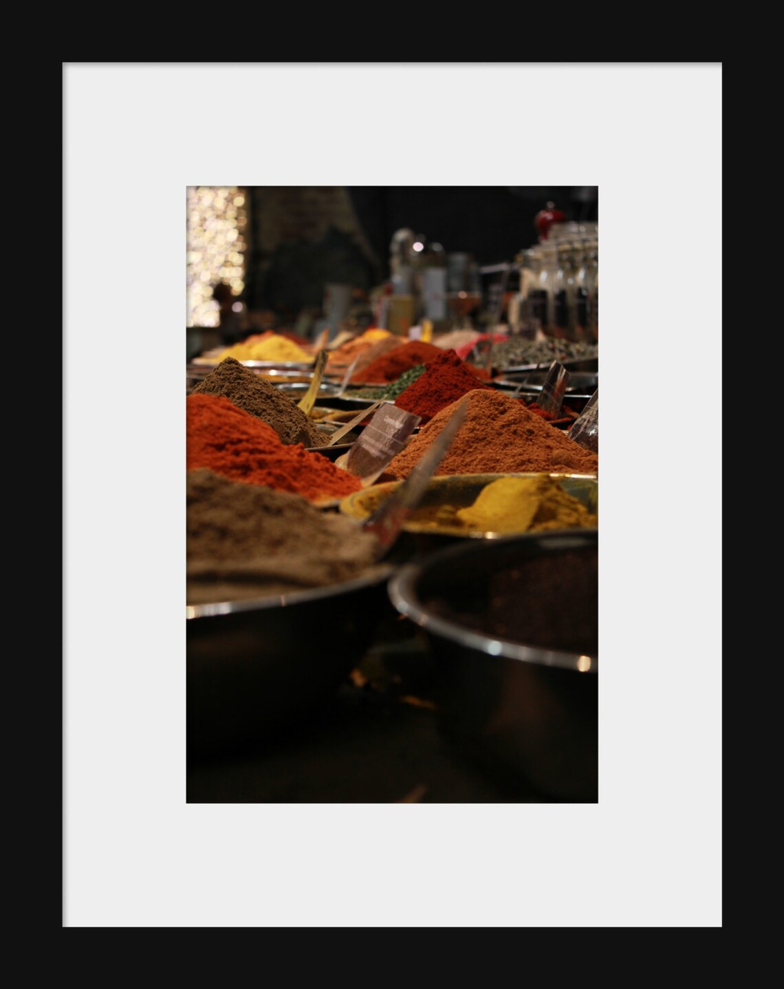 Kitchen Art Print Decor, Spices Print, Food Photography, Rustic Home ...