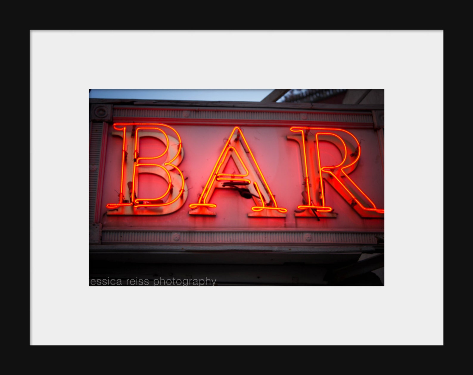 Neon Bar Sign Photograph Bar Decor Vintage Rustic Industrial - Etsy