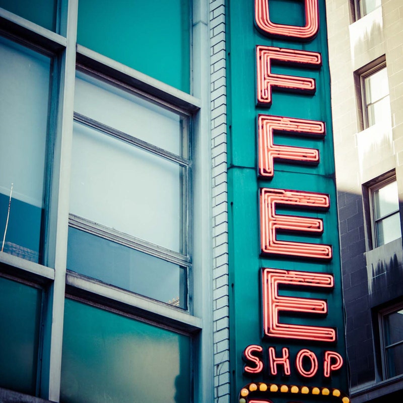 Coffee Shop Sign - Etsy