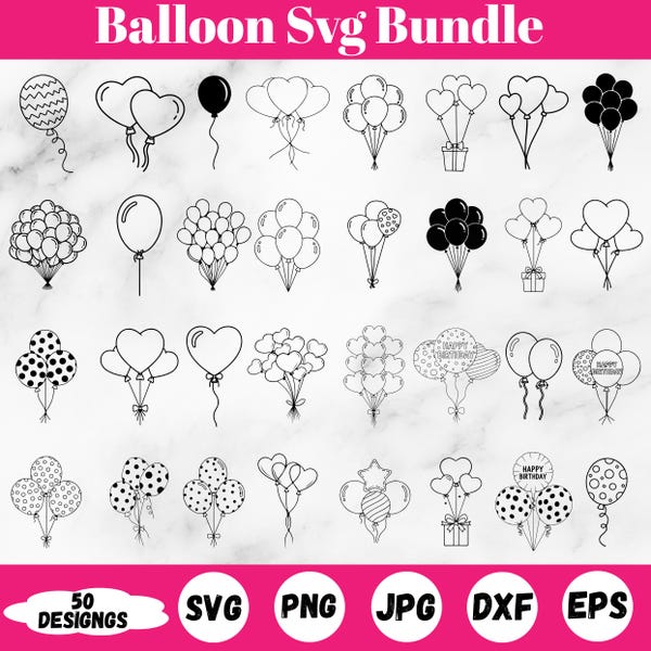 Cartoon Balloon - Etsy UK