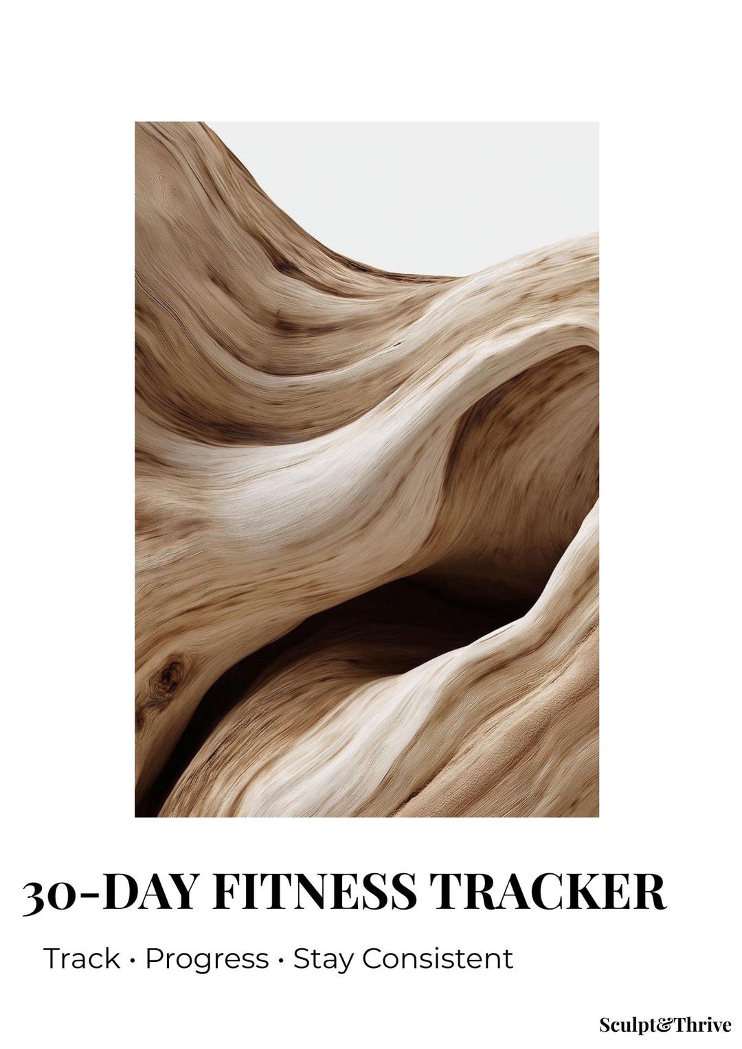 30-day Fitness Tracker | Printable Habit & Workout Journal (PDF) - Etsy