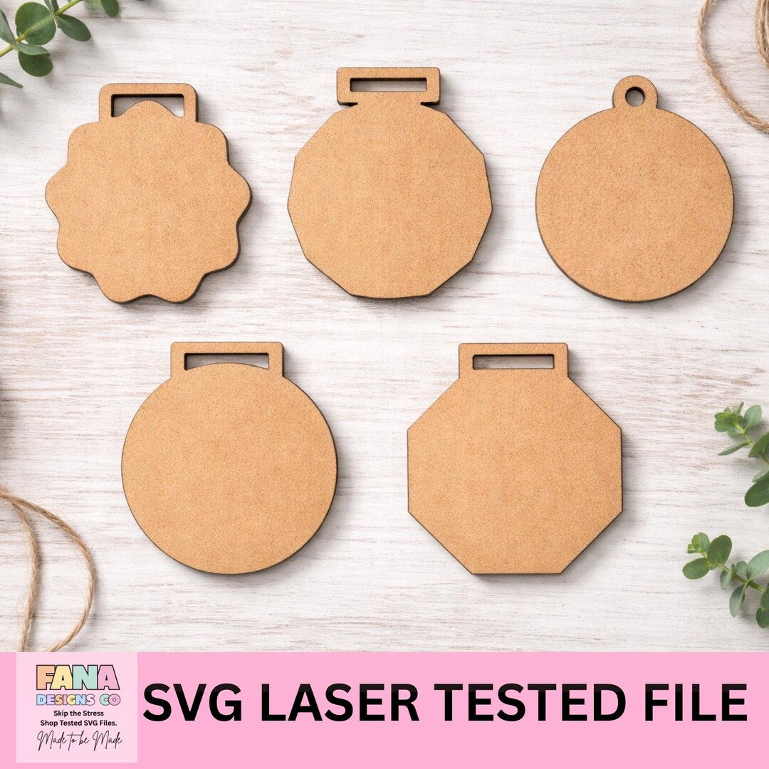 Laser Cut Award Medal SVG Bundle – Trophy Blanks (digital Download ...