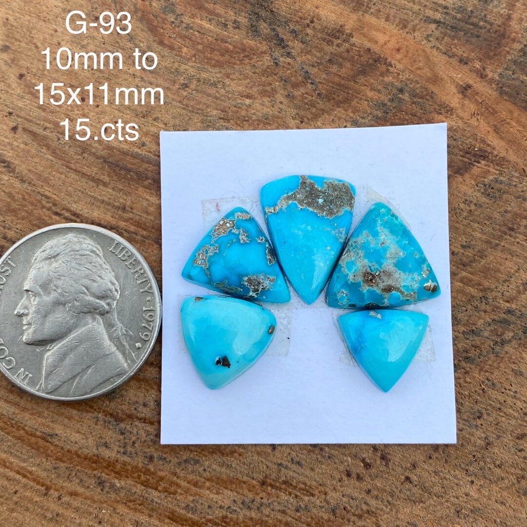 Rare Blue Bird Turquoise Cluster Cabochon ( G93 ) Losse Gemstone ...