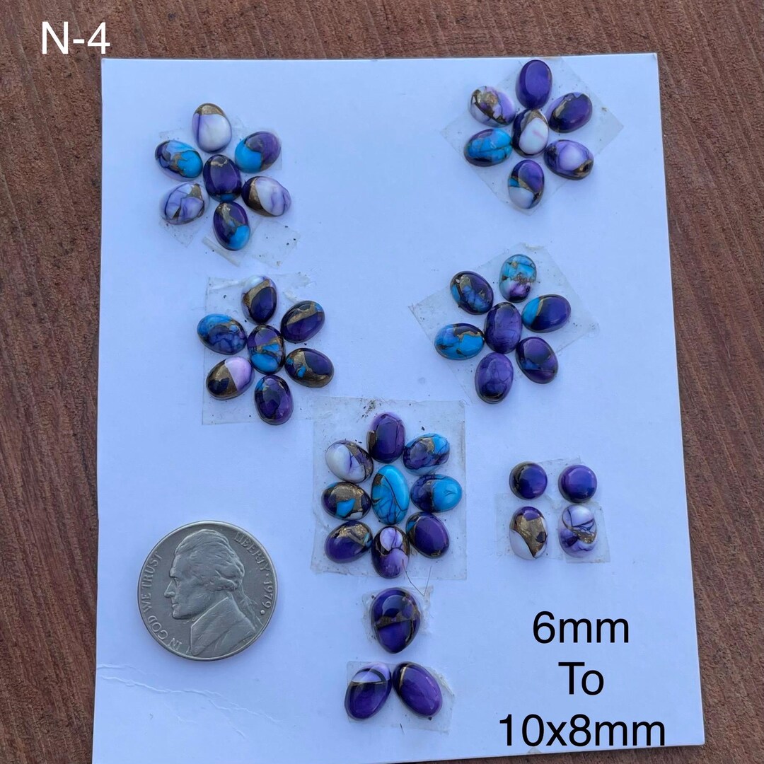Purple Rosedahlia Huge Squash Blossom Set ( N4 ) Turquoise Layout Set ...
