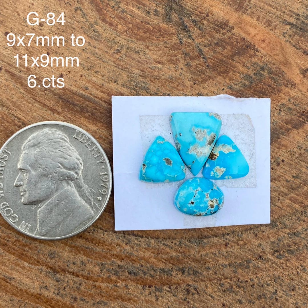 Rare Blue Bird Turquoise Cluster Cabochon ( G84 ) Losse Gemstone ...