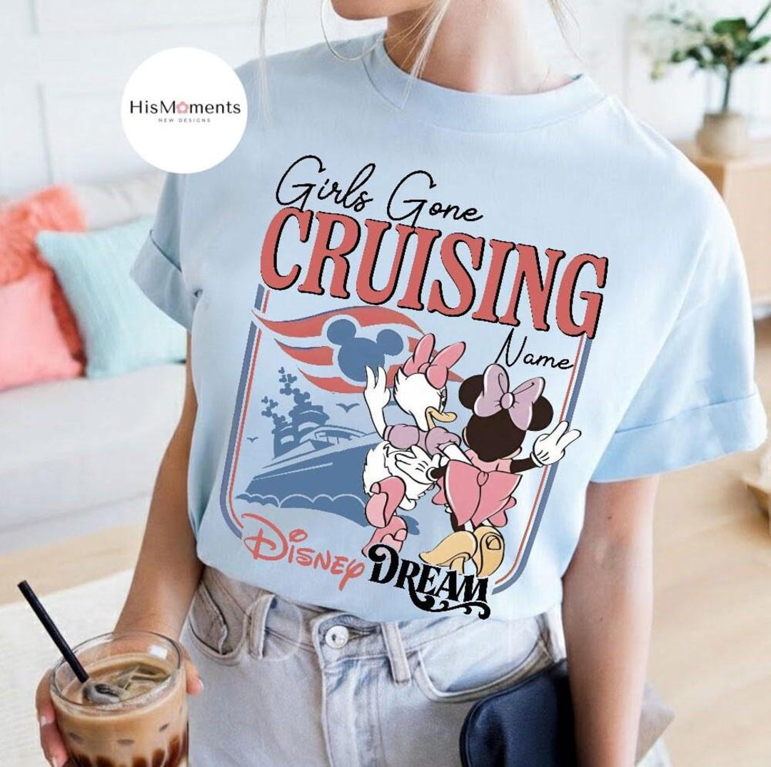 Personalized Minnie Daisy Cruise T-shirt, Family Cruise Trip Shirt ...