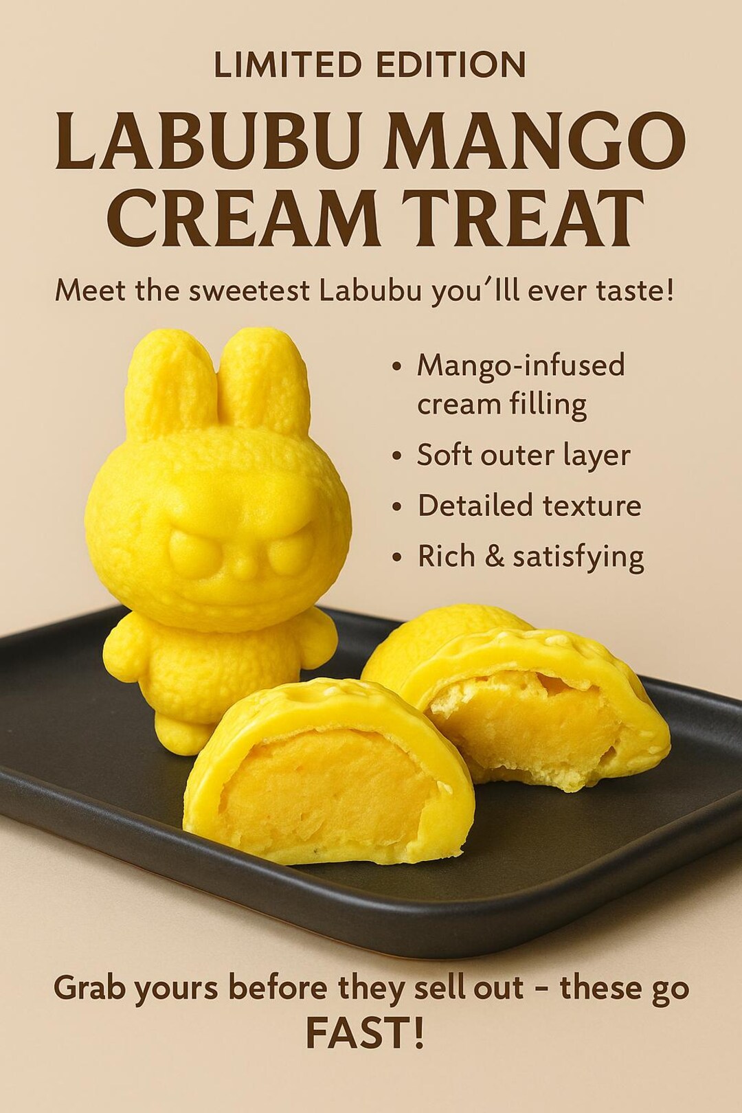 Mango Labubu - Etsy
